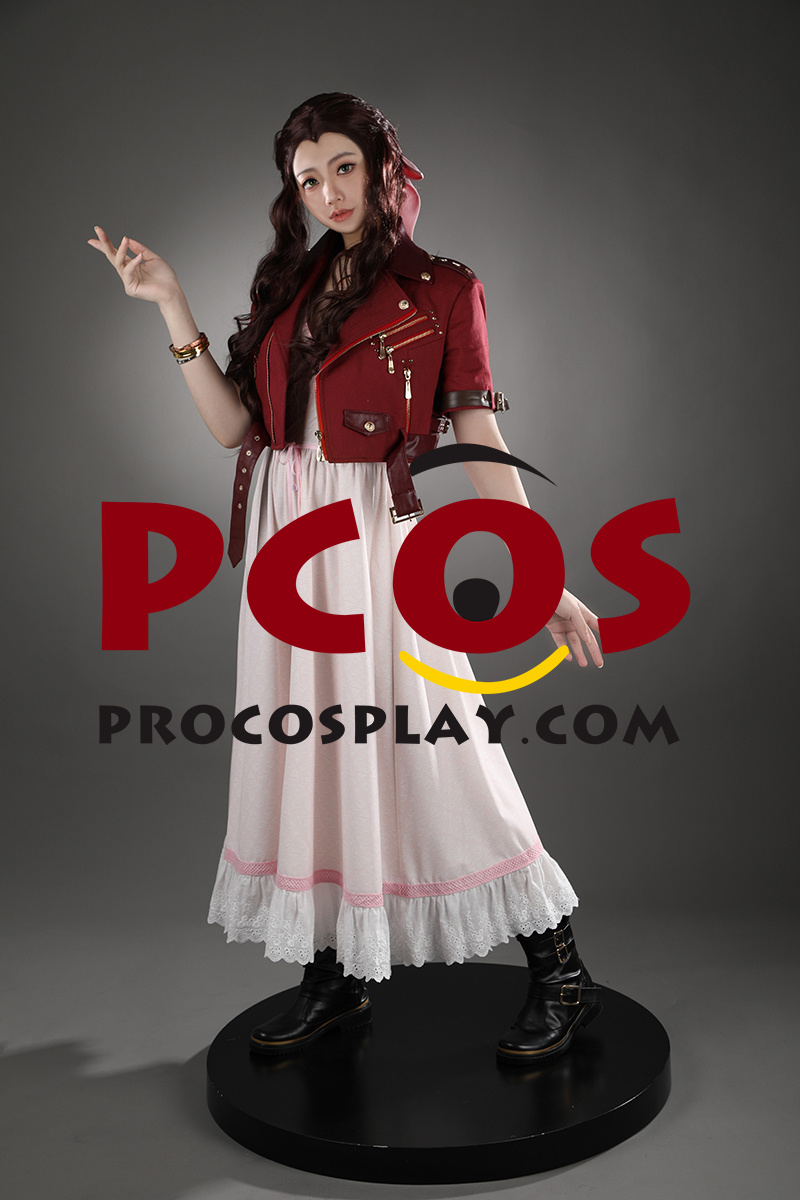 Final Fantasy VII Rebirth Aerith Gainsborough Cosplay Costume C08876 ...