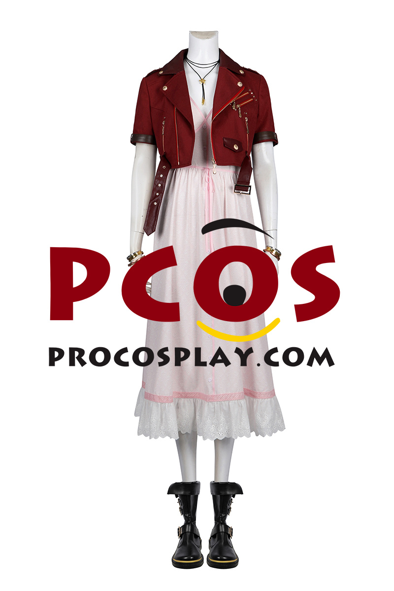 Final Fantasy VII Rebirth Aerith Gainsborough Cosplay Costume C08876 ...