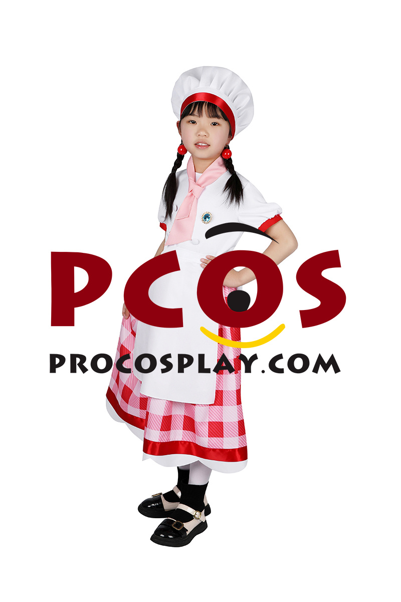 Prinzessin Peach: Showtime-Konditor Peach Cosplay-Kostüm für Kinder ...
