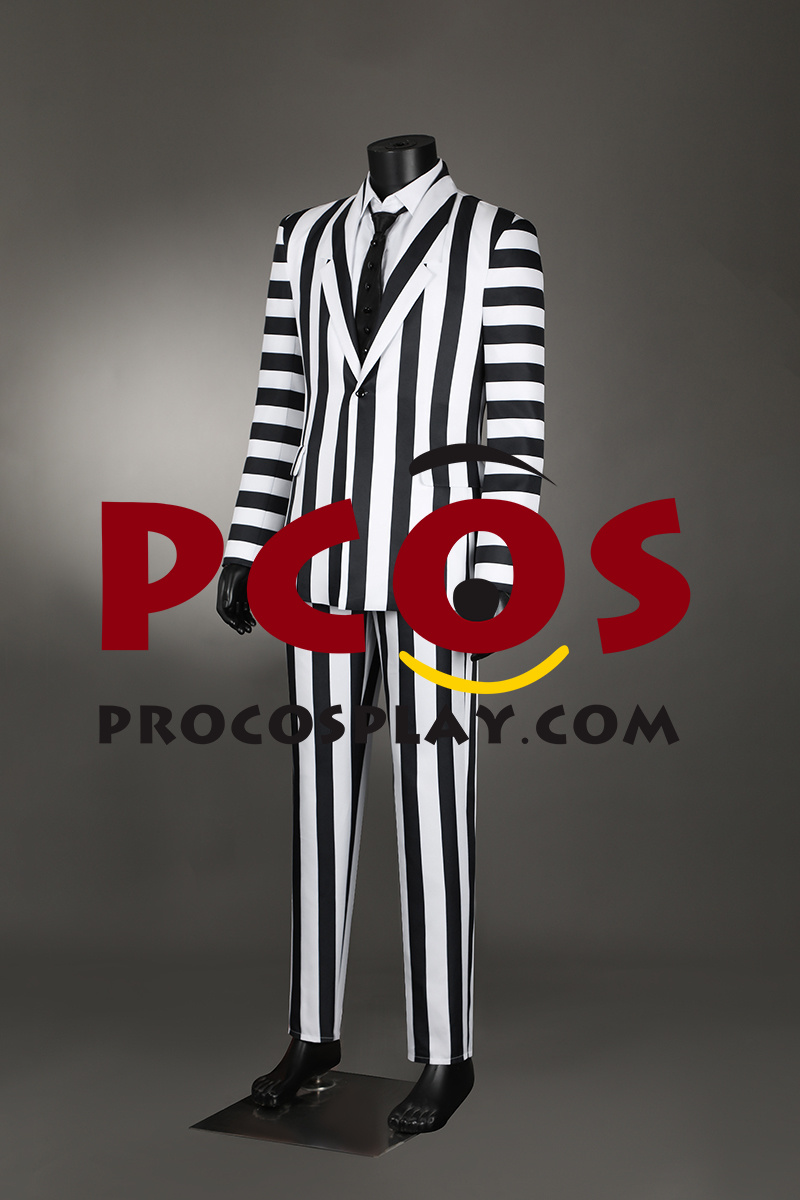 Beetlejuice Beetlejuice Betelgeuse Cosplay Costume C09061 - Best ...