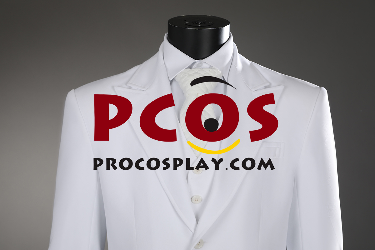 Joker 2 Arthur Fleck Cosplay Costume White Suit C09091 - Best ...