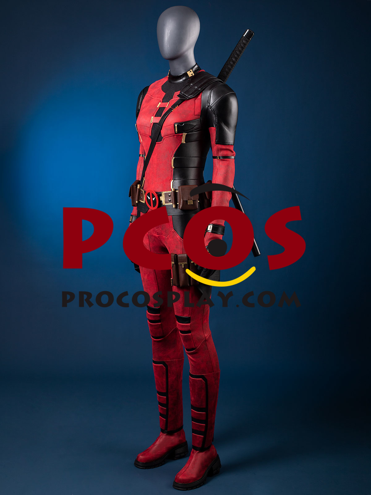 Deadpool 3 Deadpool & Wolverine Wade Wilson Cosplay Costume C09104 ...