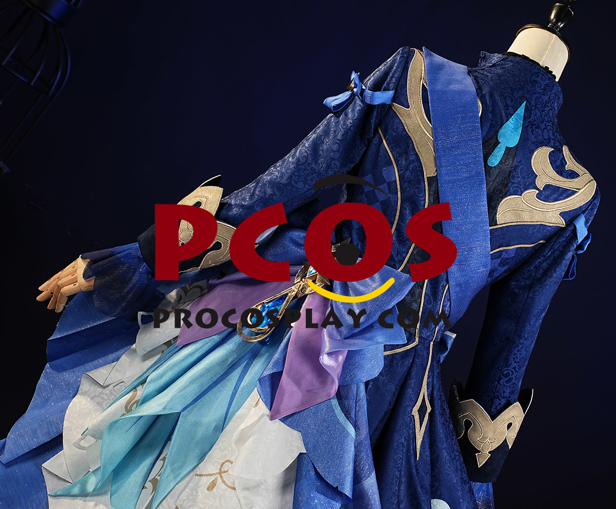 Ready to Ship New Genshin Impact Pneuma Furina Cosplay Costume White ...