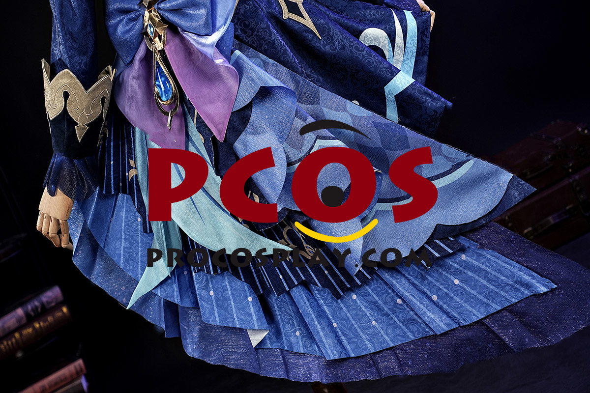 Ready to Ship New Genshin Impact Pneuma Furina Cosplay Costume White ...