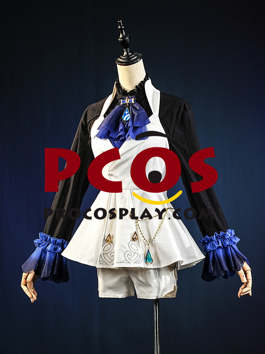 Ready to Ship New Genshin Impact Pneuma Furina Cosplay Costume White ...