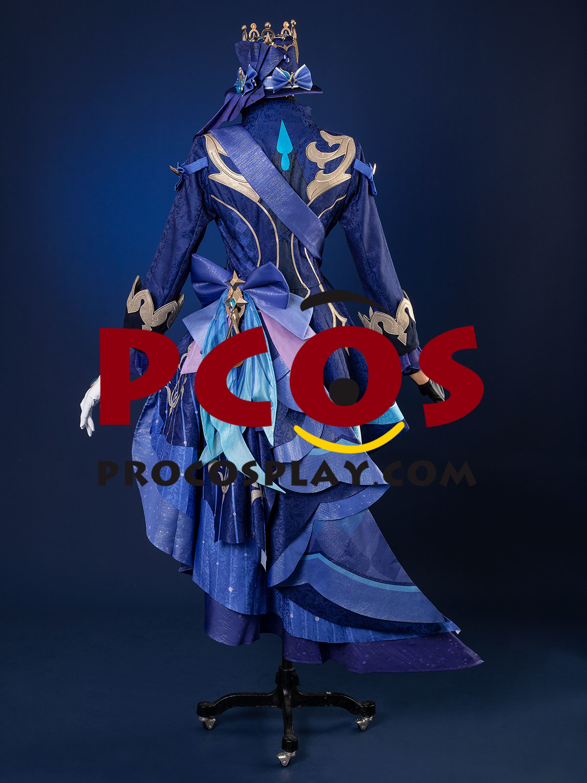 Ready to Ship New Genshin Impact Pneuma Furina Cosplay Costume White ...