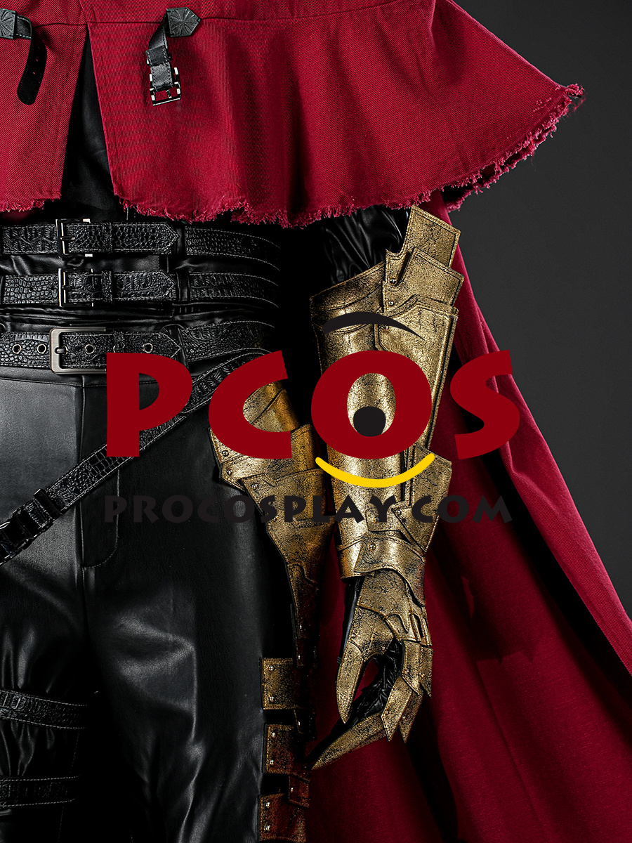 Final Fantasy VII Vincent Valentine Cosplay Costume C09088 Upgraded ...