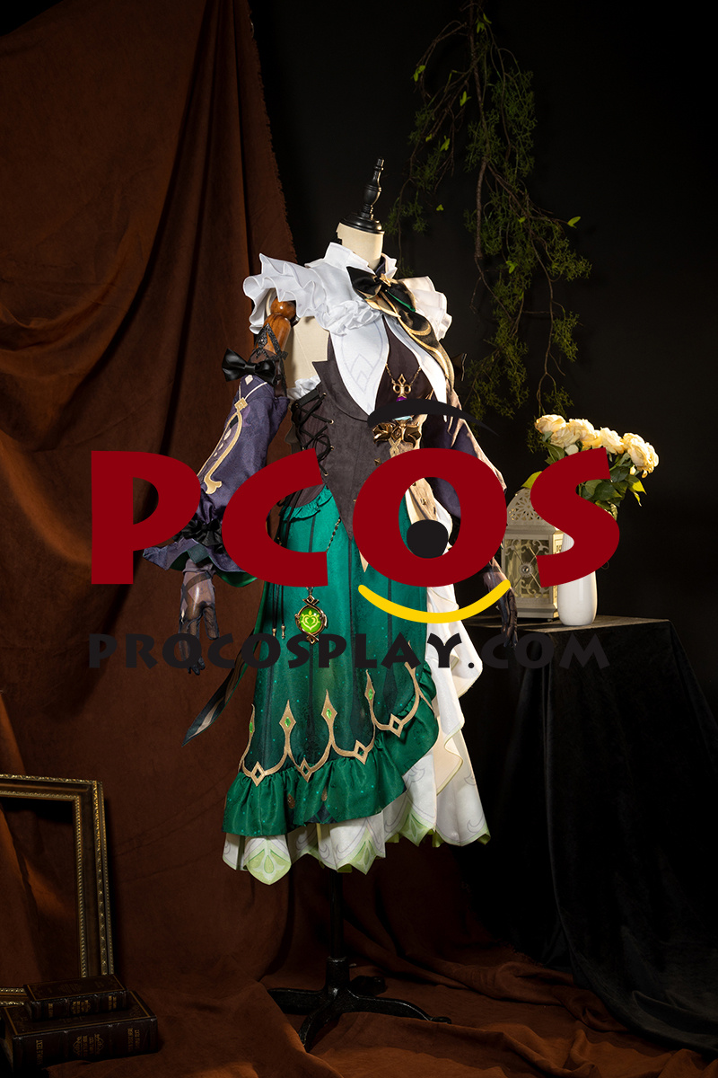 Game Genshin Impact Fontaine Perfume Designer Emilie Cosplay Costume ...