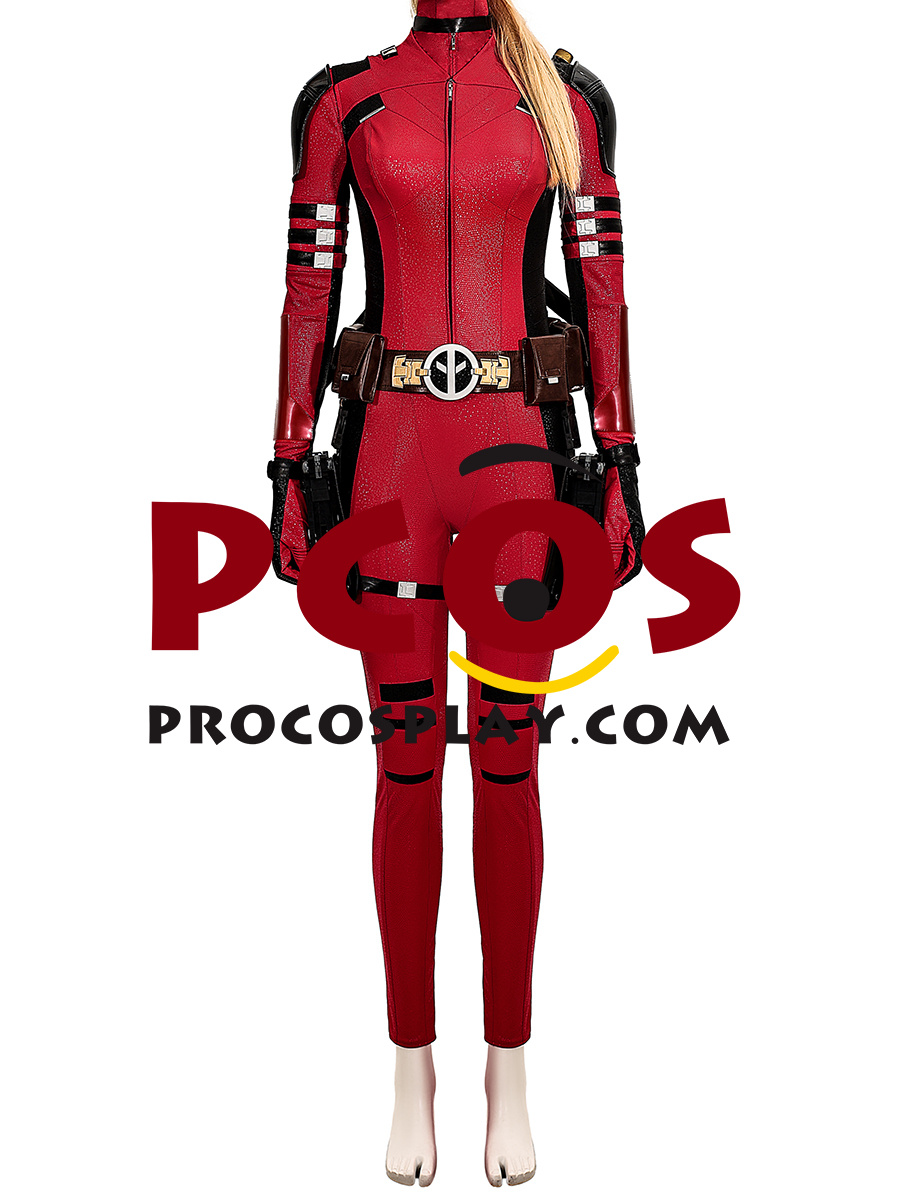 Deadpool 3 Deadpool & Wolverine Lady Deadpool Wanda Wilson Cosplay ...