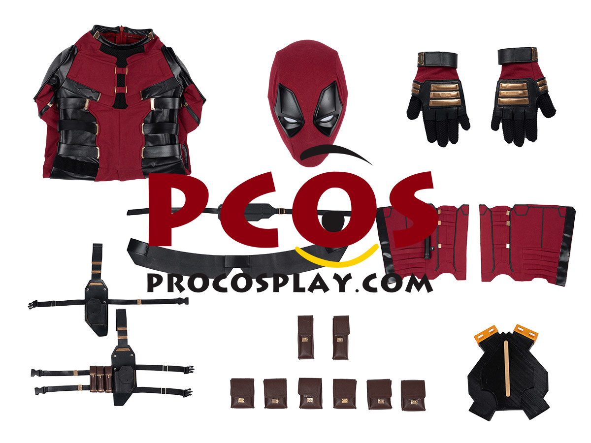 Deadpool 3 Deadpool & Wolverine Deadpool Wade Wilson Cosplay Costume ...