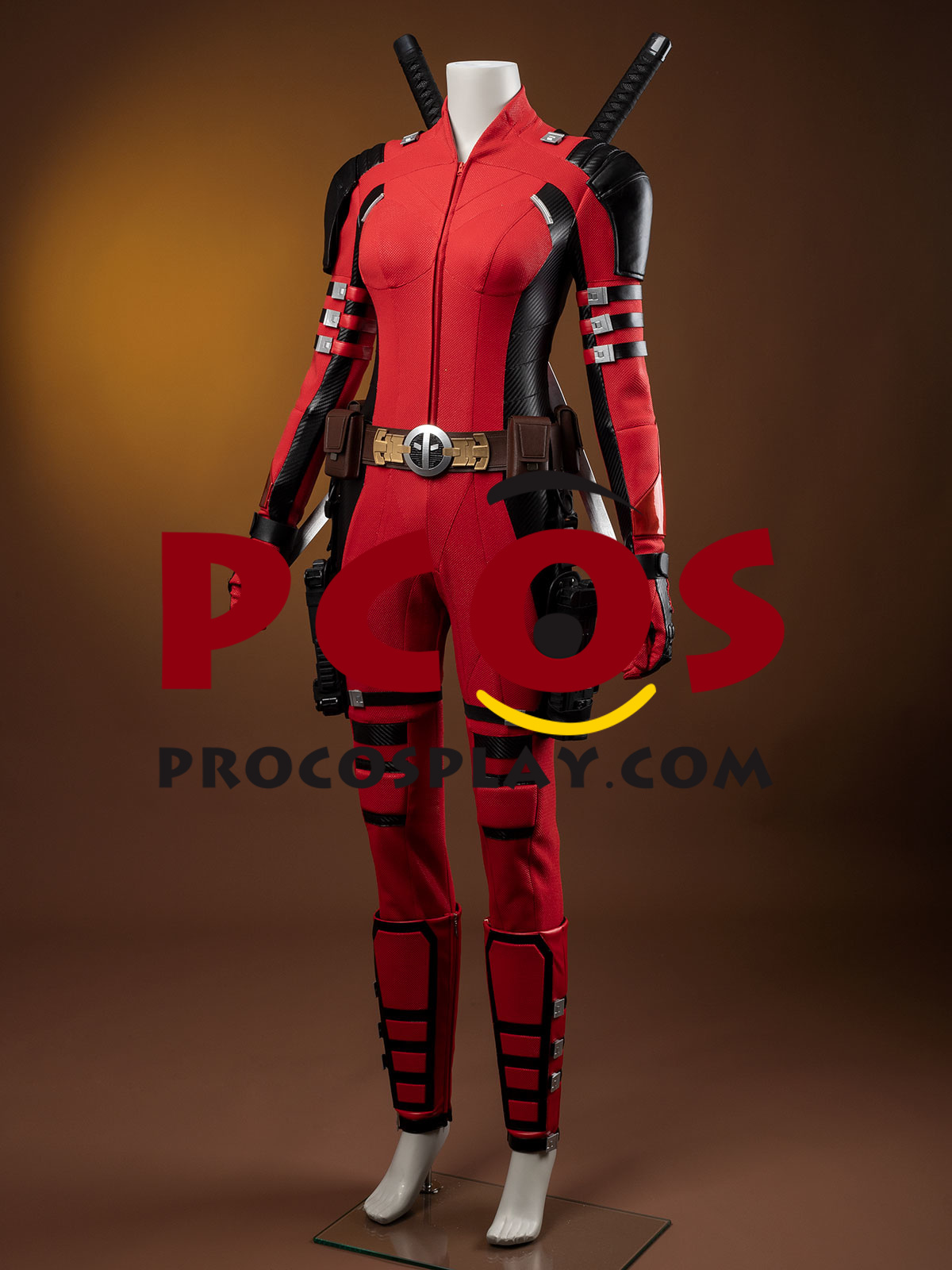 Ready to Ship Deadpool 3 Deadpool & Wolverine Lady Deadpool Wanda Wilson Cosplay Costume C09139 ...