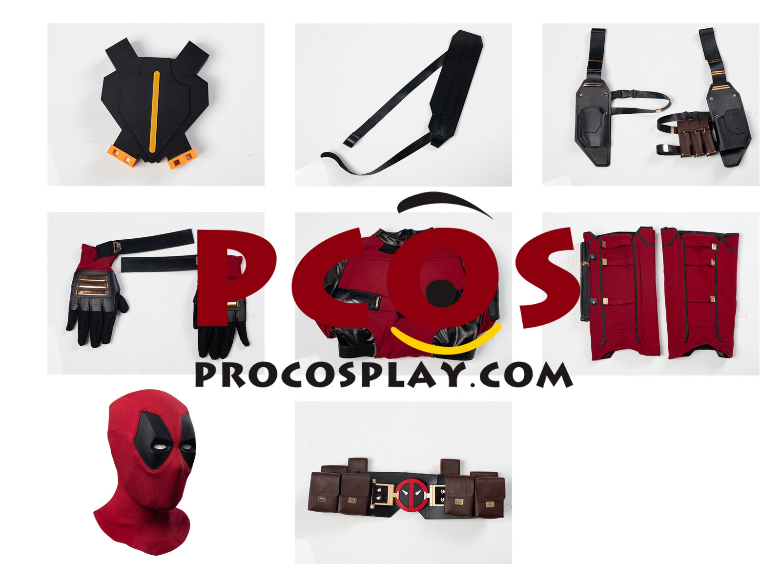 Deadpool 3 Deadpool & Wolverine Deadpool Wade Wilson Cosplay Costume ...