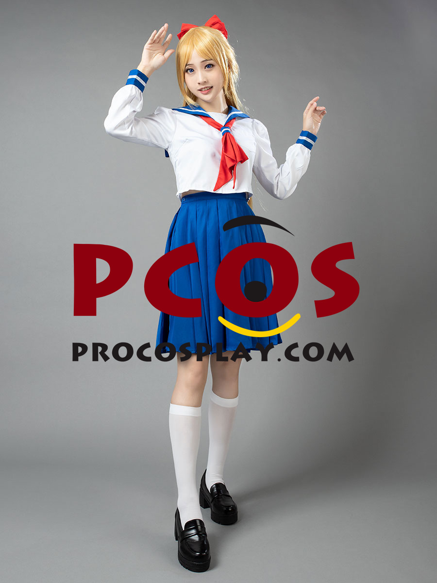 Ready to Ship Sailor Moon Sailor Venus Minako Aino Cosplay School ...