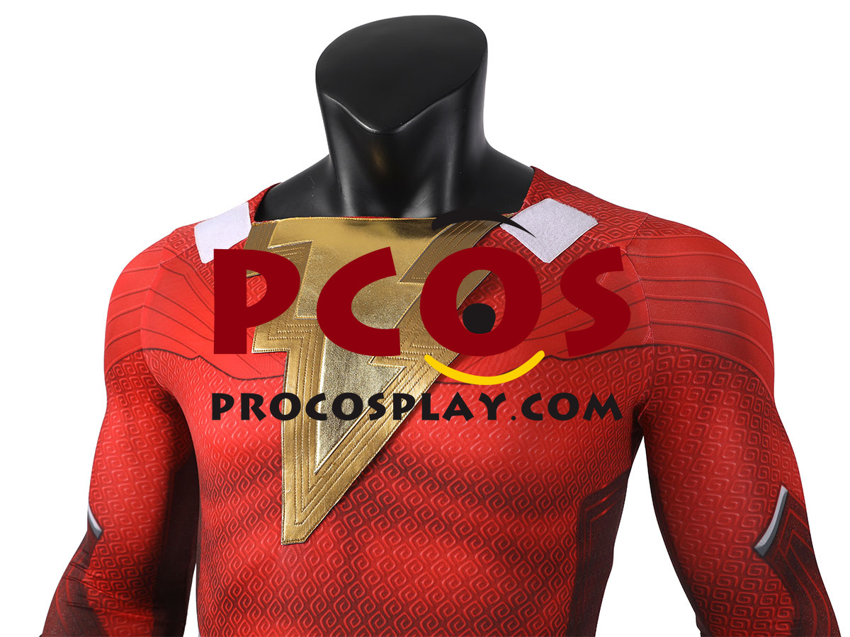Ready to Ship Fury of the Gods Billy Batson Cosplay Costume C00840 ...