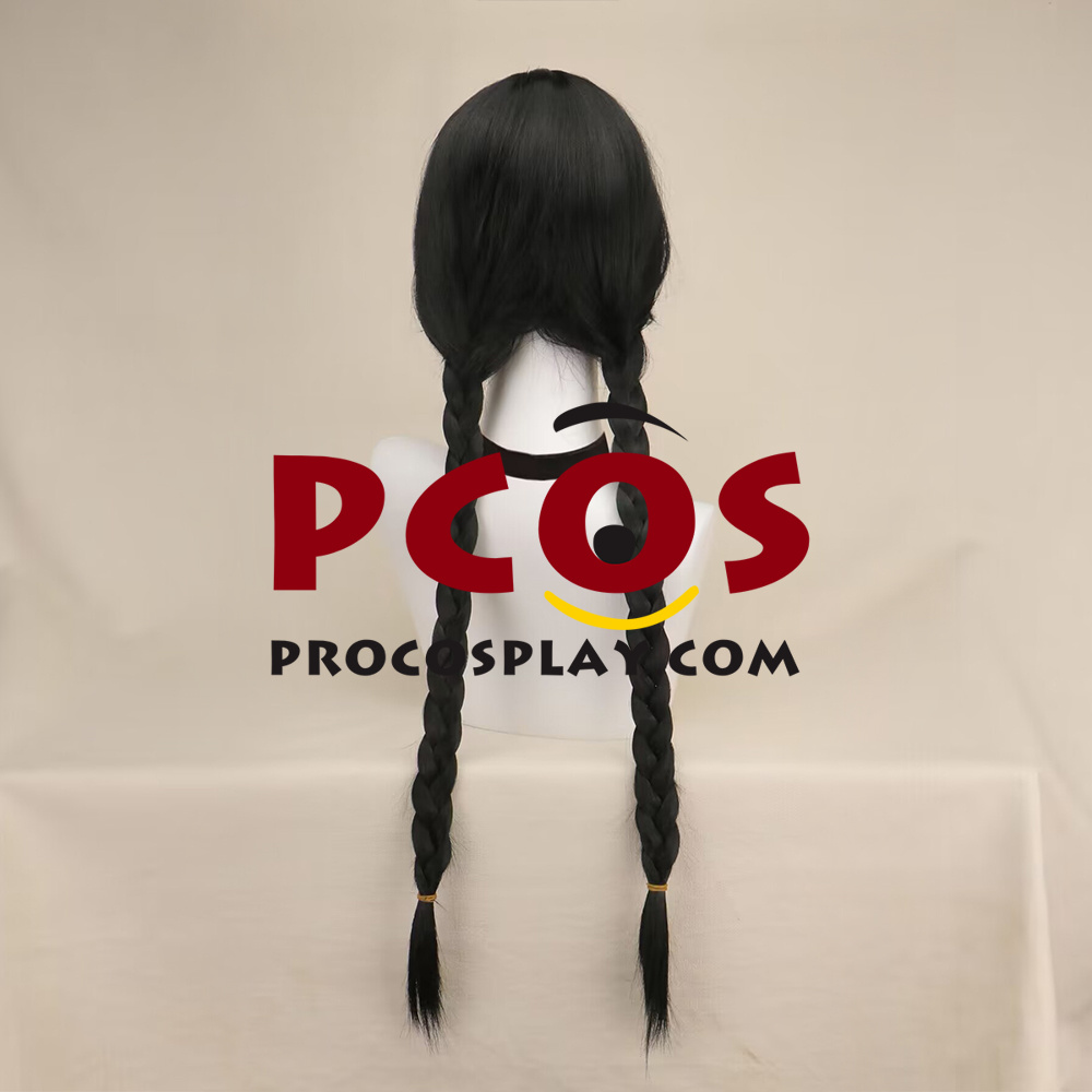 Ready to Ship New TV Show Wednesday Addams Wednesday Cosplay Wig C07223 ...