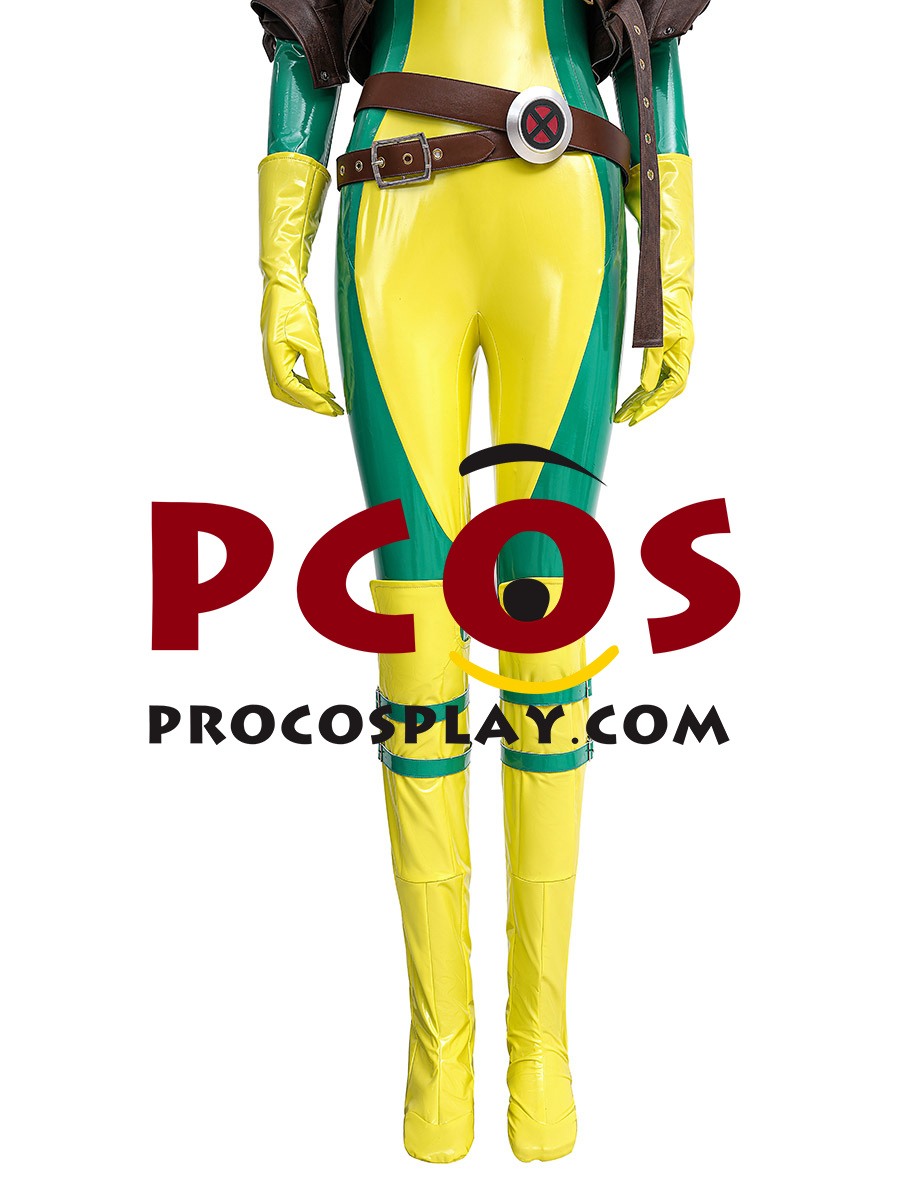 X-Men Rogue Anna Marie Cosplay Costume C09262 Comic Version - Best ...
