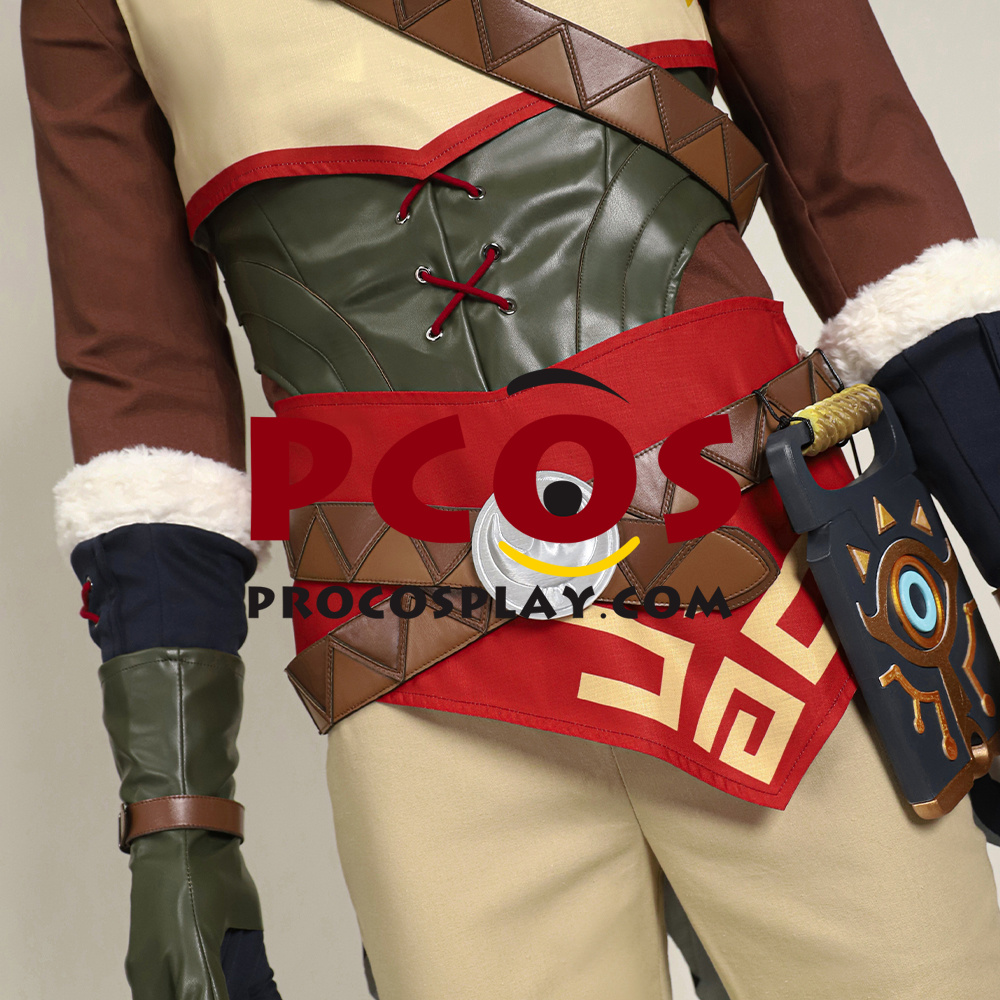 The Legend of Zelda: Breath of the Wild Link Cosplay Costume C09297 ...