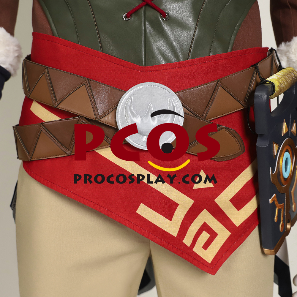 The Legend of Zelda: Breath of the Wild Link Cosplay Costume C09297 ...