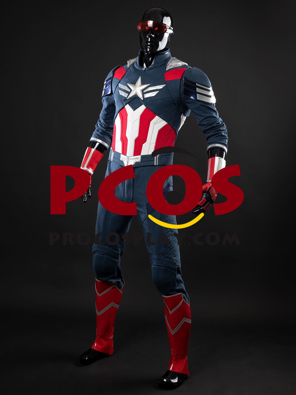 Captain America: Brave New World Falcon Sam Wilson Cosplay Costume ...