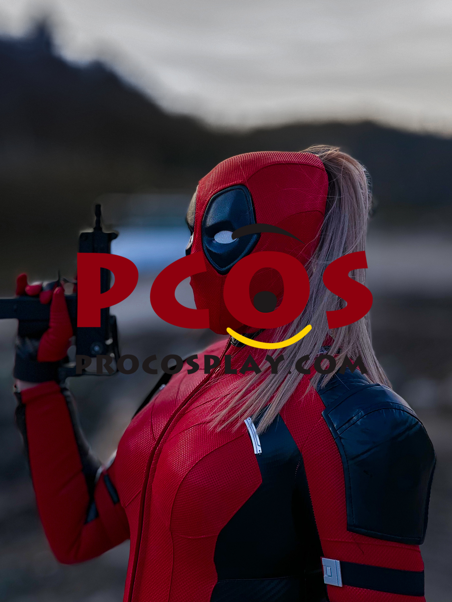 Deadpool 3 Deadpool & Wolverine Lady Deadpool (Female Deadpool)Wanda Wilson Cosplay Costume ...