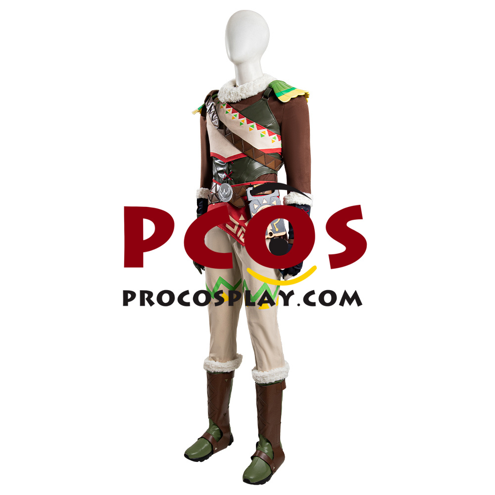 The Legend of Zelda: Breath of the Wild Link Cosplay Costume C09297 ...