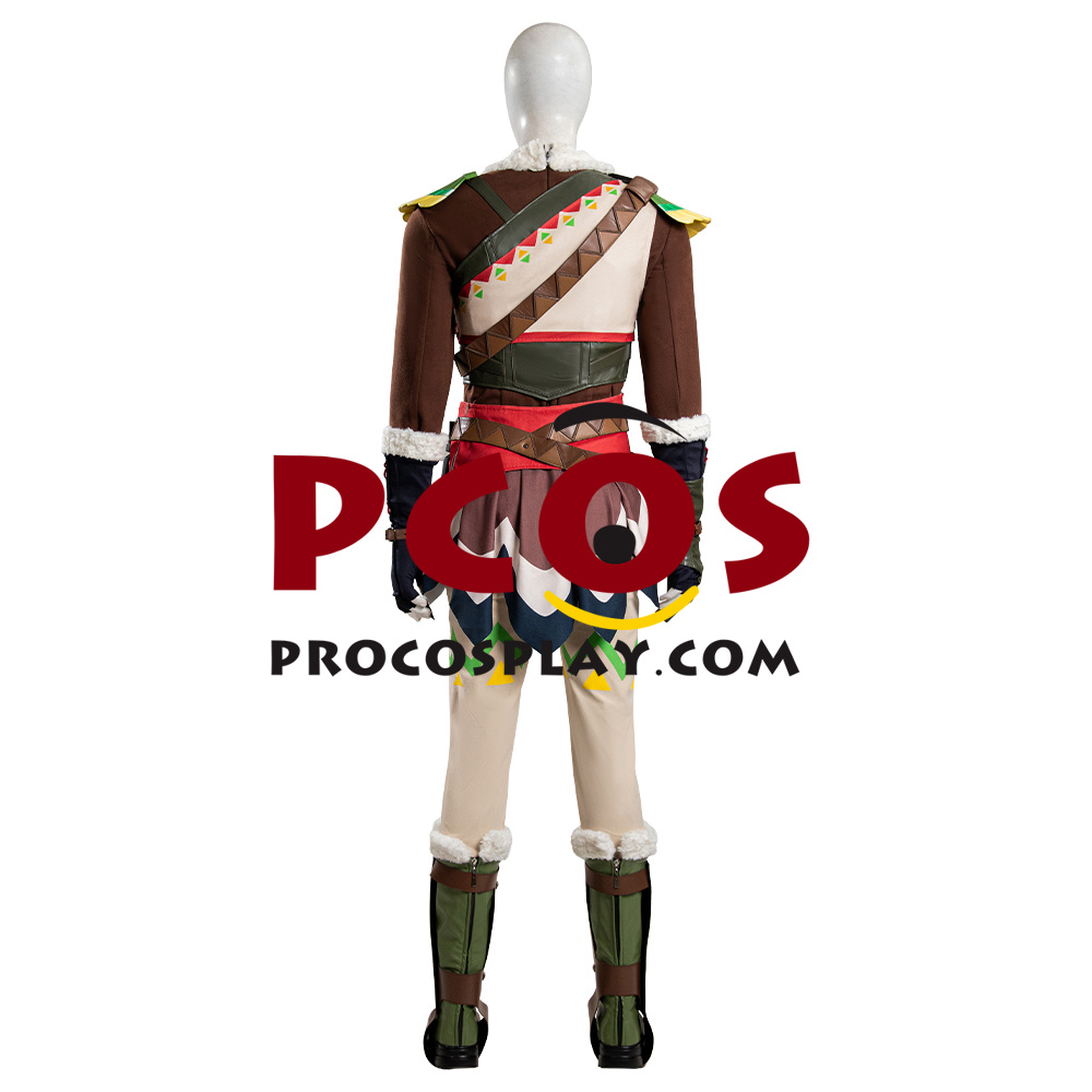 The Legend of Zelda: Breath of the Wild Link Cosplay Costume C09297 ...