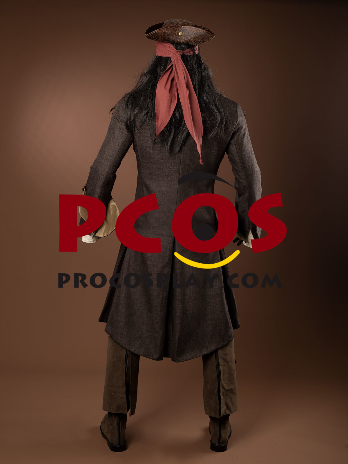 Ready to Ship Pirates of the Caribbean 5 Captain Jack Sparrow Cosplay ...