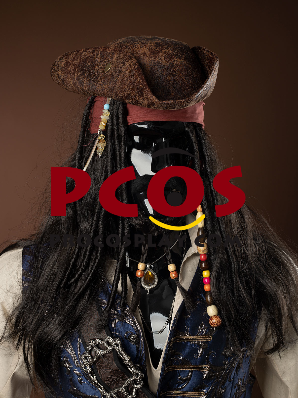 Ready to Ship Pirates of the Caribbean 5 Captain Jack Sparrow Cosplay ...