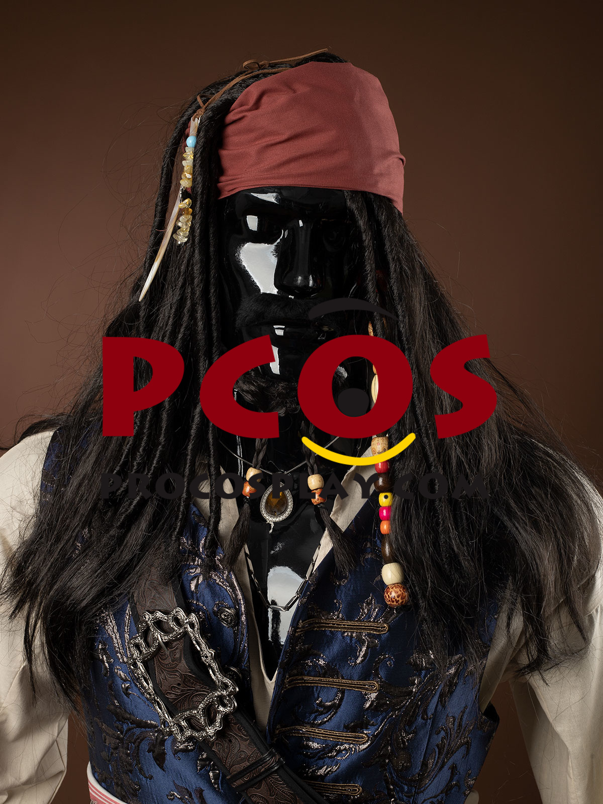 Ready to Ship Pirates of the Caribbean 5 Captain Jack Sparrow Cosplay ...