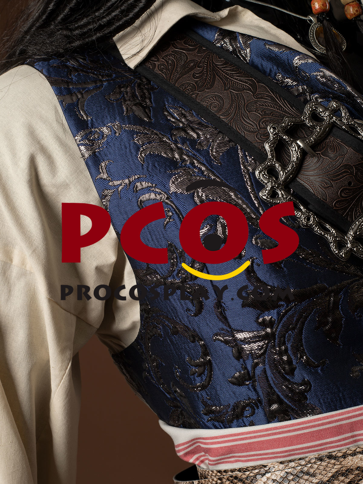 Ready to Ship Pirates of the Caribbean 5 Captain Jack Sparrow Cosplay ...