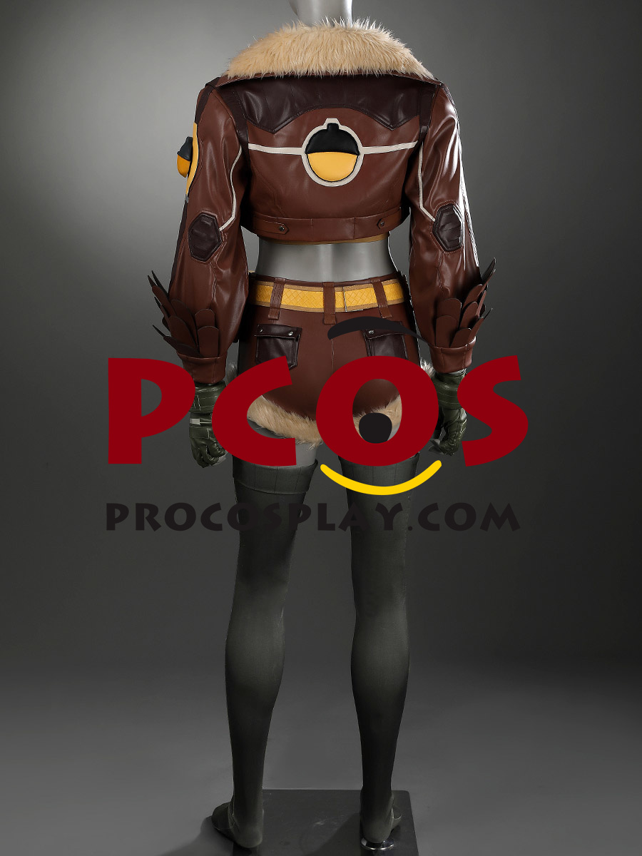 Game Rivals Squirrel Girl Doreen Green Cosplay Costume Olive Version ...