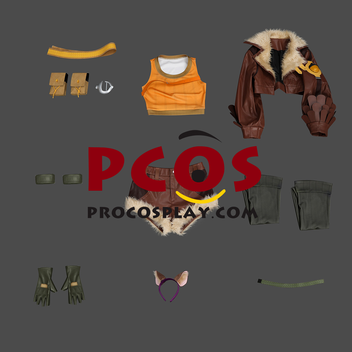 Game Rivals Squirrel Girl Doreen Green Cosplay Costume Olive Version ...