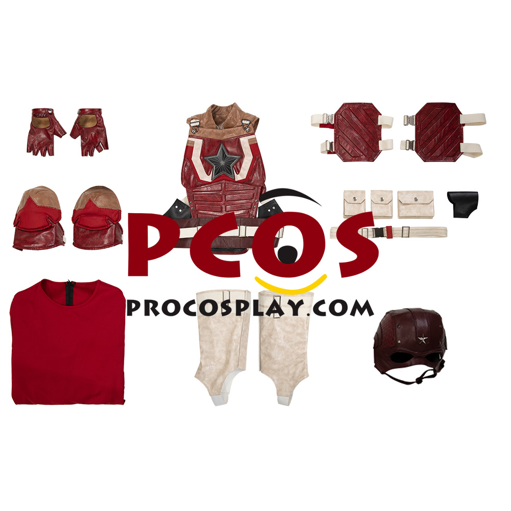 Thunderbolts Red Guardian Alexi Shostakov Cosplay Costume C09384 - Best ...