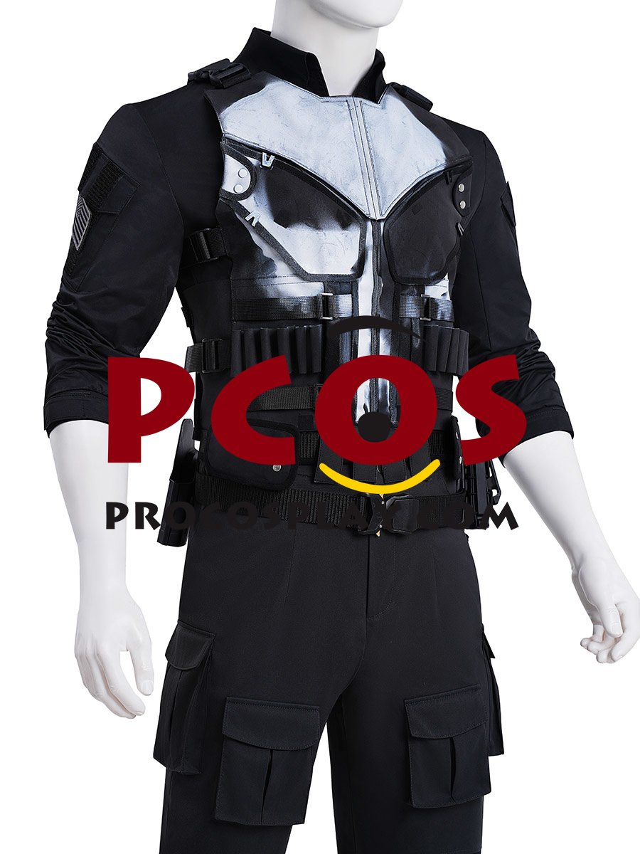 Daredevil: Born Again Punisher Frank Castle Cosplay Costume C09415 ...