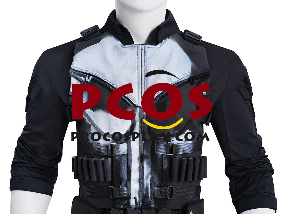 Daredevil: Born Again Punisher Frank Castle Cosplay Costume C09415 ...