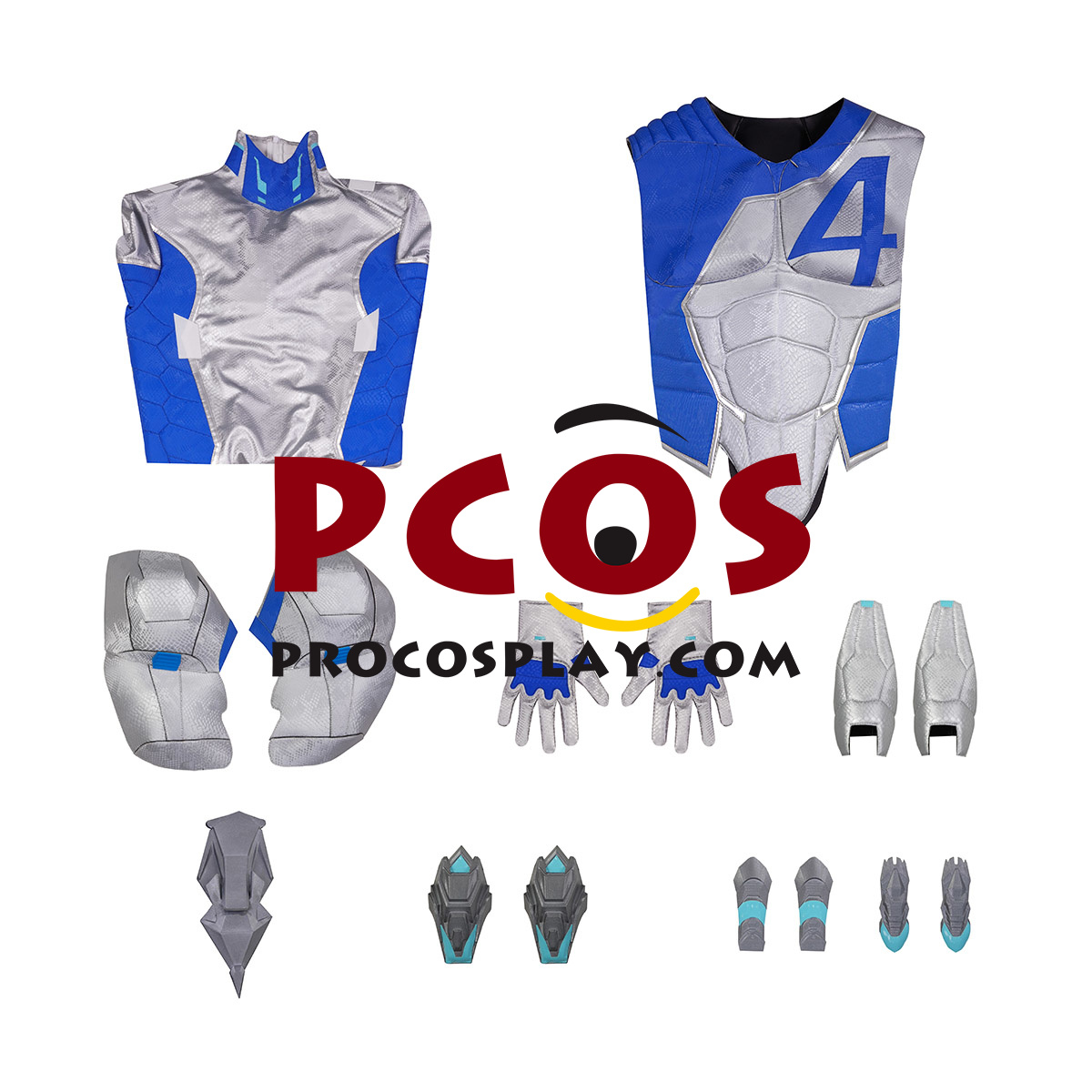Game Rivals Mr Fantastic Reed Richards Cosplay Costume C09423 - Best ...