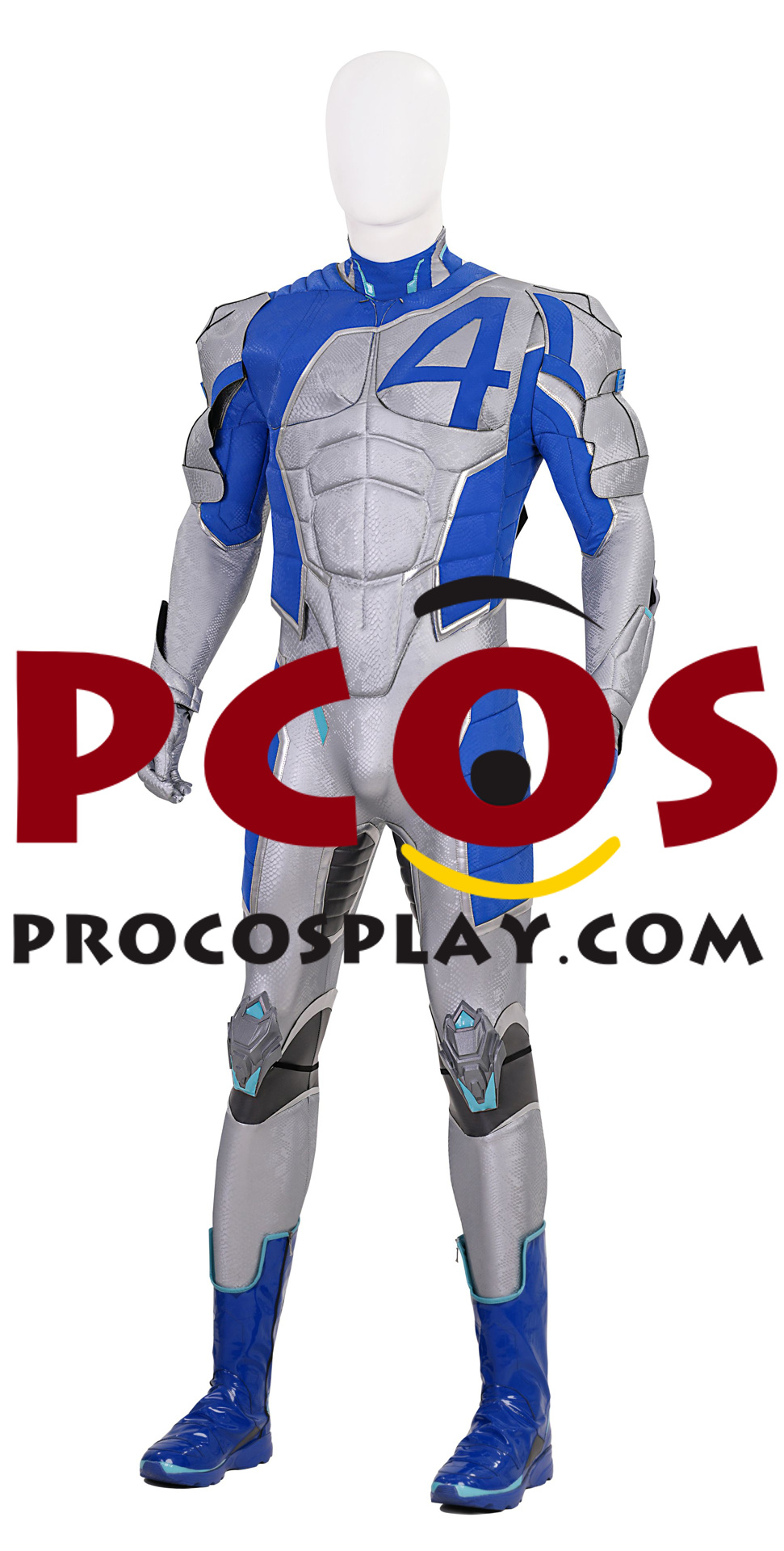Game Rivals Mr Fantastic Reed Richards Cosplay Costume C09423 - Best ...
