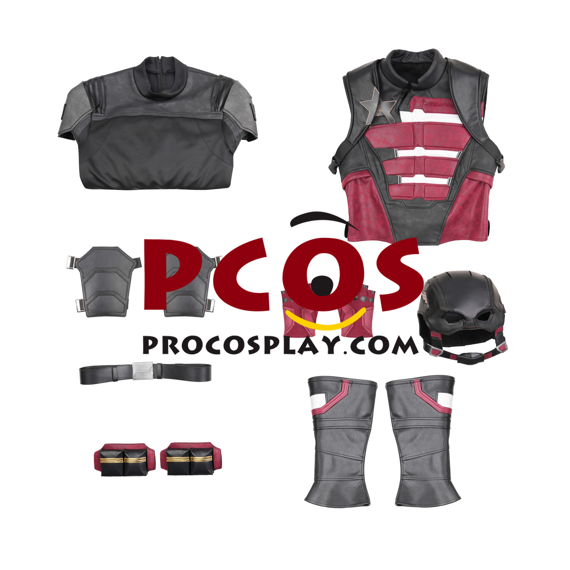 Thunderbolts U.S.Agent John F. Walker Cosplay Costume C09445 - Best ...