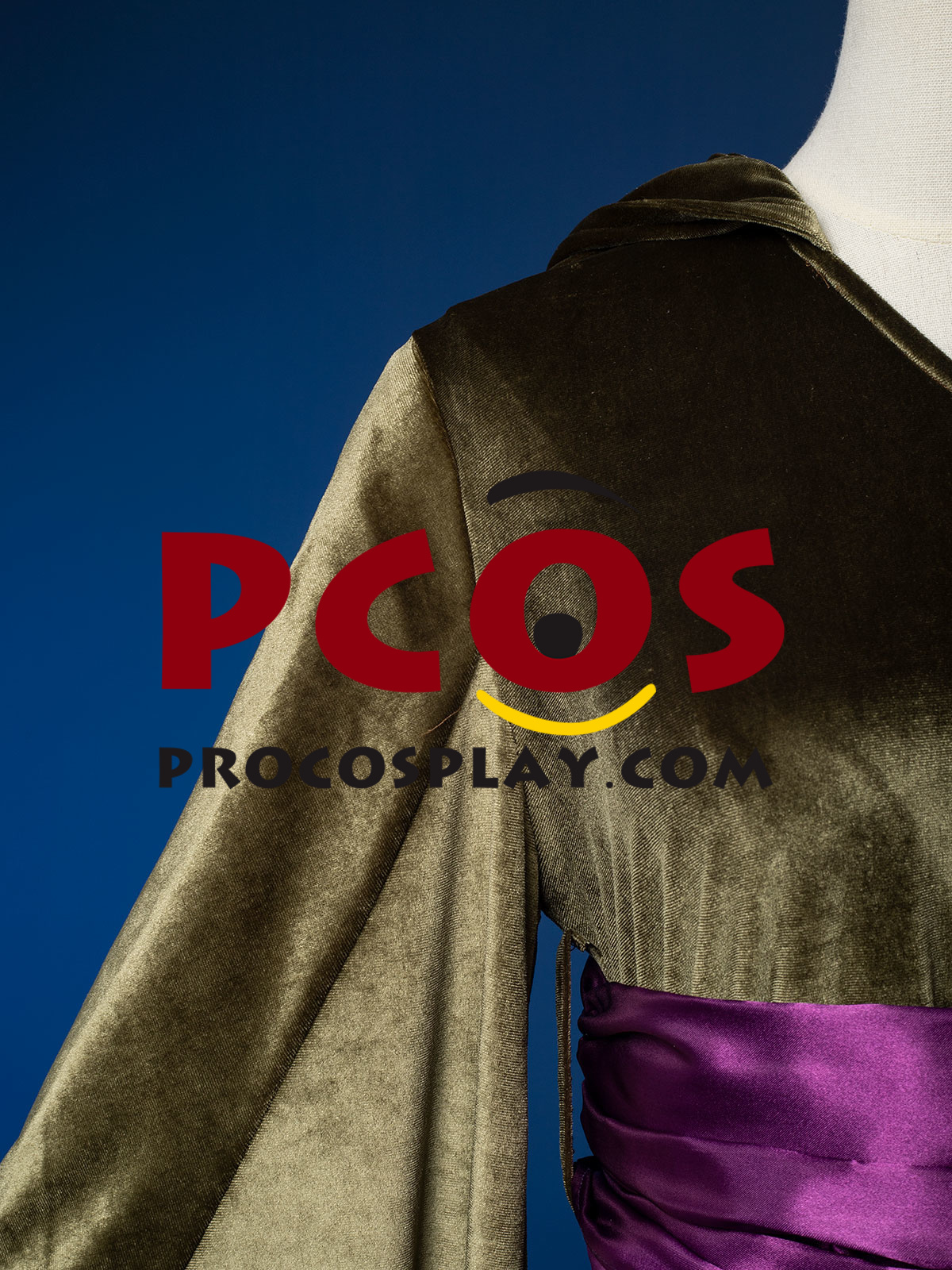 Revenge of the Sith Padme Naberrie Amidala Cosplay Olive Velvet Dress ...