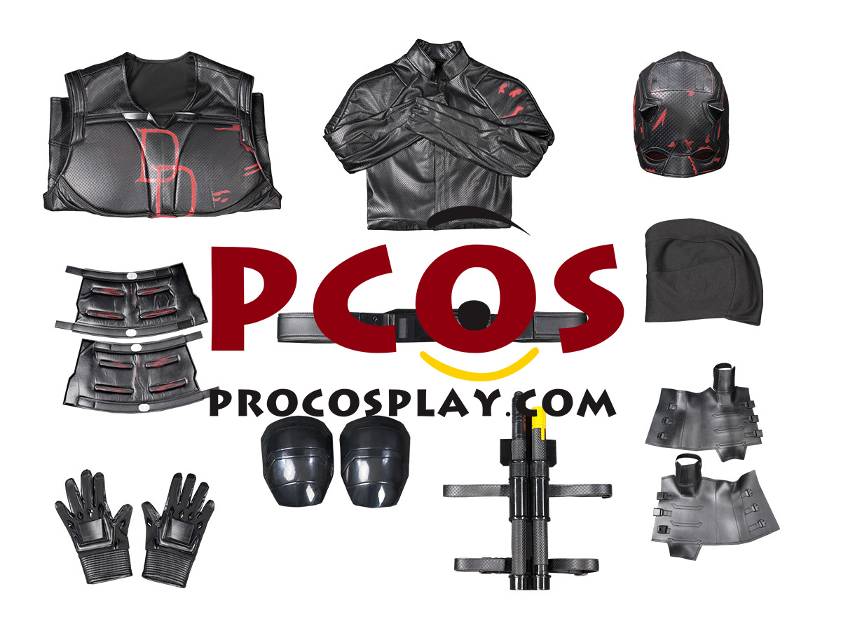 Daredevil: Born Again Daredevil Matt Murdock Cosplay Costume Upgraded ...