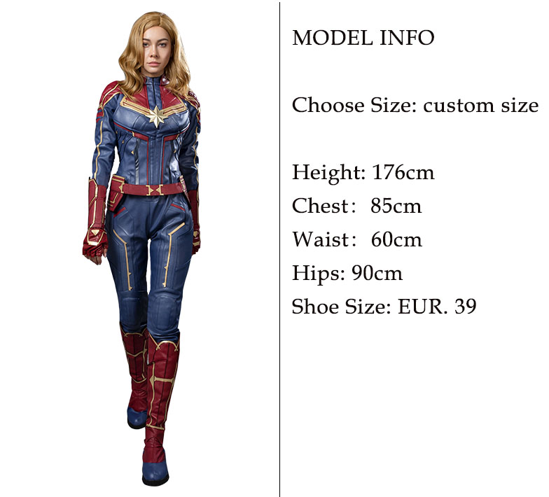 ProCosplay offer high quality Avengers Captain Marvel Carol Danvers ...